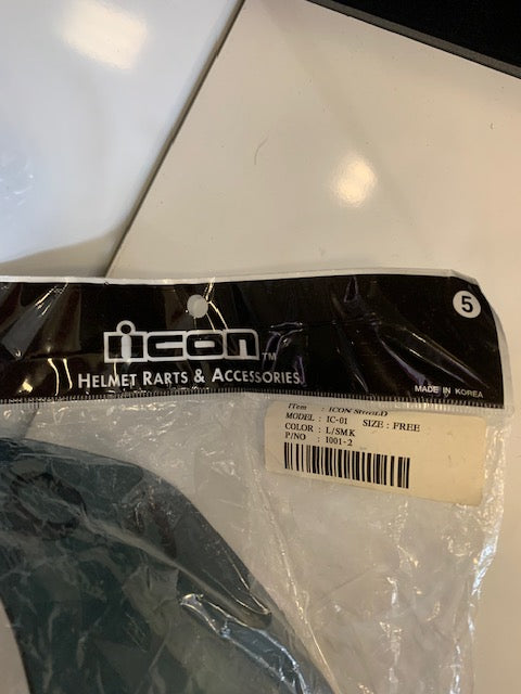 Icon helmet Shield Smoke Model IC-01 – Peninsula Imports Ducati